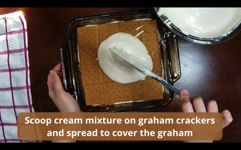 Fruit Cocktail Graham Float - Pinoy Style Recipe