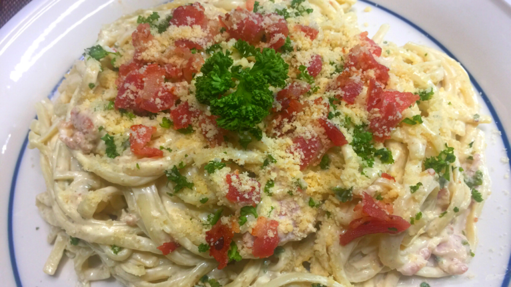 CREAMY CARBONARA PINOY STYLE - Pinoy Style Recipe
