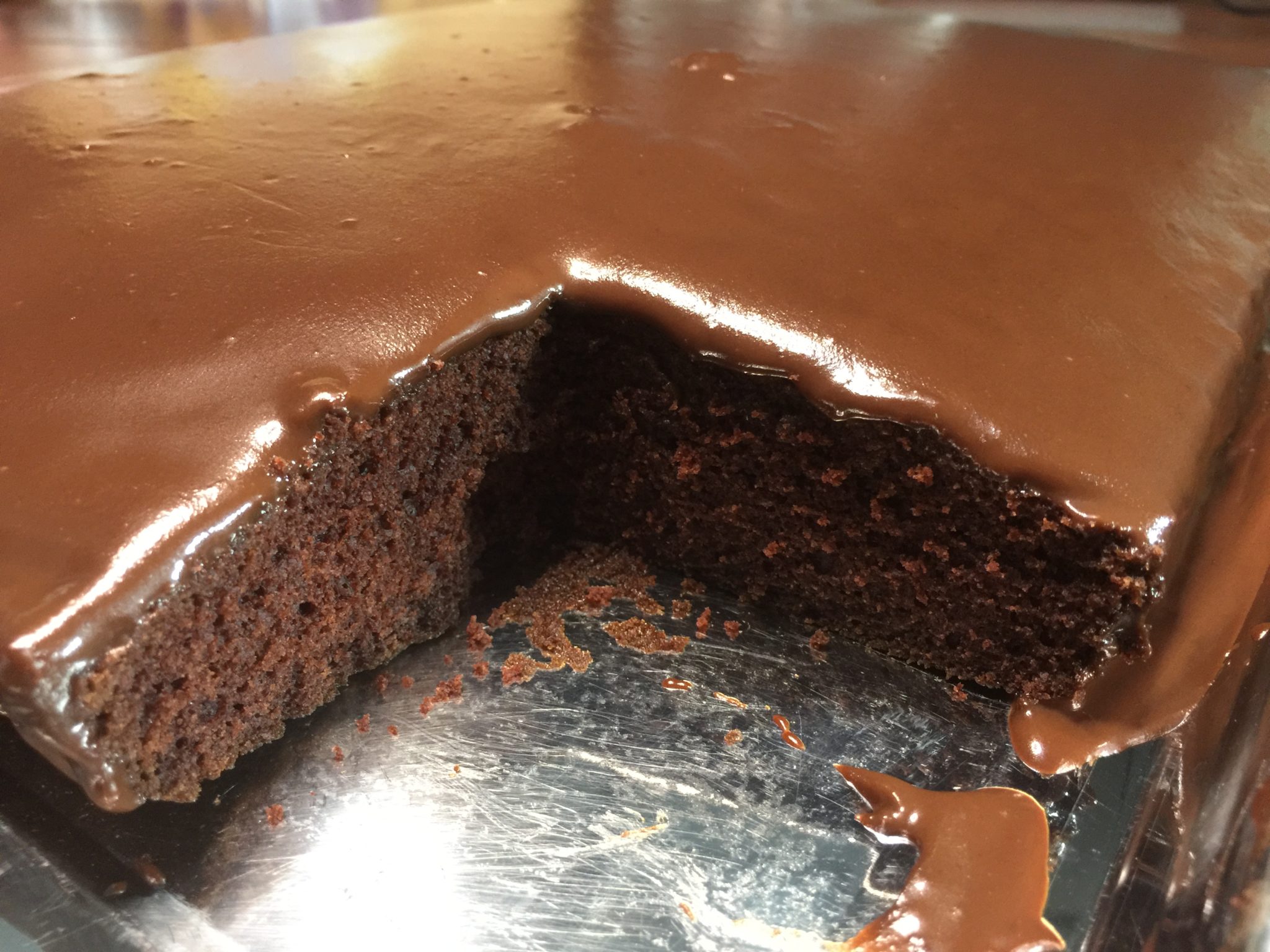 MOIST CHOCOLATE CAKE A LA RED RIBBON with CHOCOLATE FROSTING - Pinoy ...