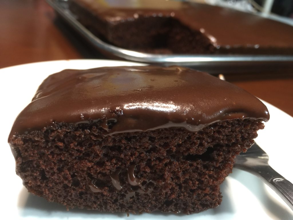MOIST CHOCOLATE CAKE A LA RED RIBBON with CHOCOLATE FROSTING - Pinoy ...