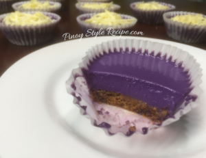 GRAHAM UBE FLAN - Pinoy Style Recipe