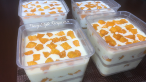 MANGO GRAHAM REF CAKE - Pinoy Style Recipe