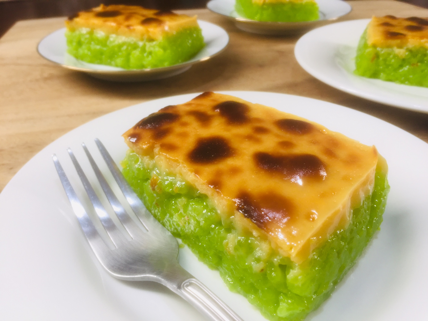 BIKO PANDAN DE YEMA - Pinoy Style Recipe