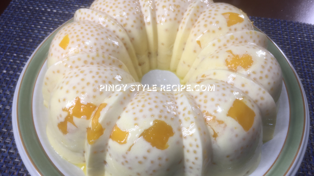 MANGO SAGO JELLY - Pinoy Style Recipe