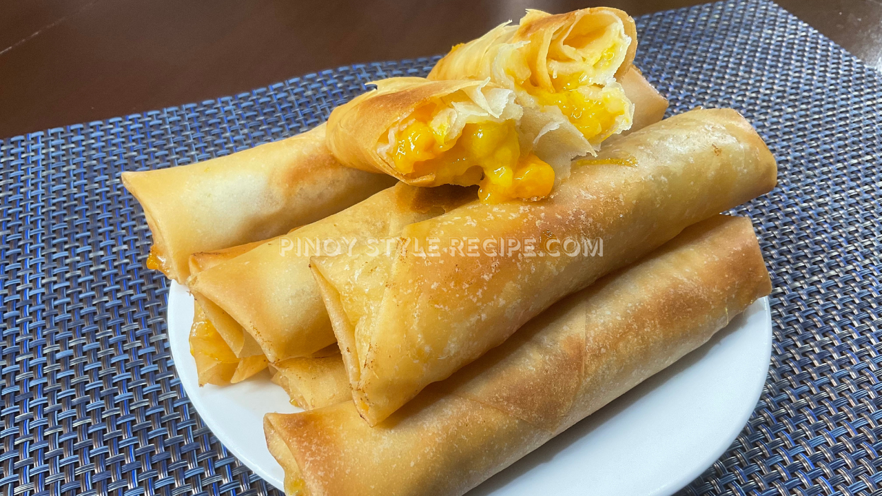 PEACH MANGO LUMPIA - Pinoy Style Recipe